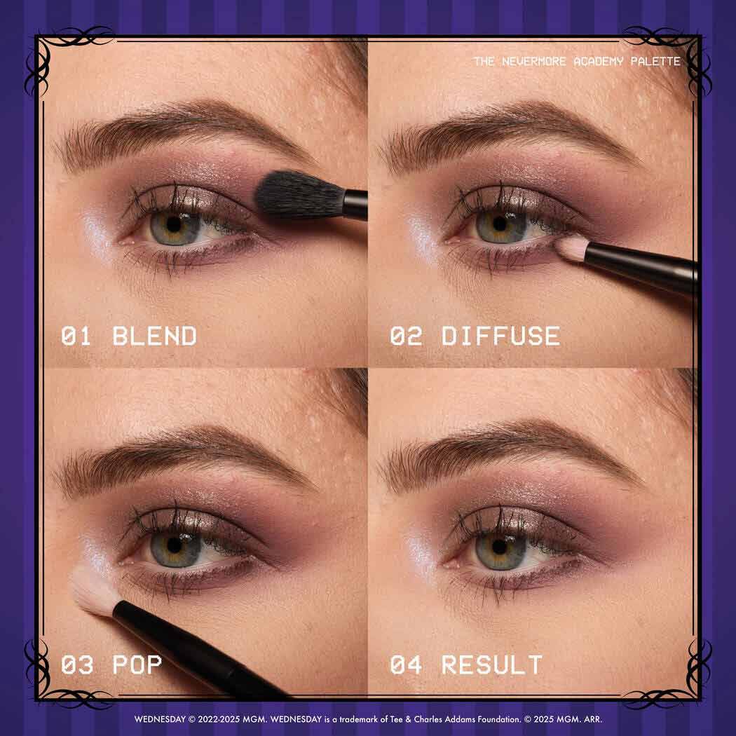 nyx eyeshadow tutorial